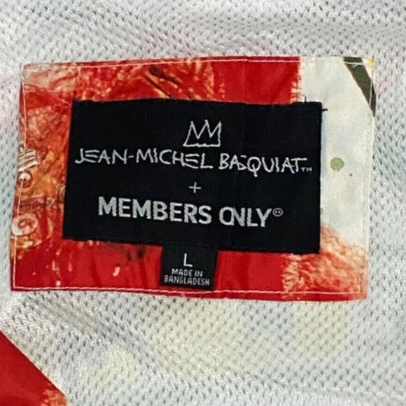 Members Only | Jackets & Coats | Jean Michel Basquiat Red X Members ...